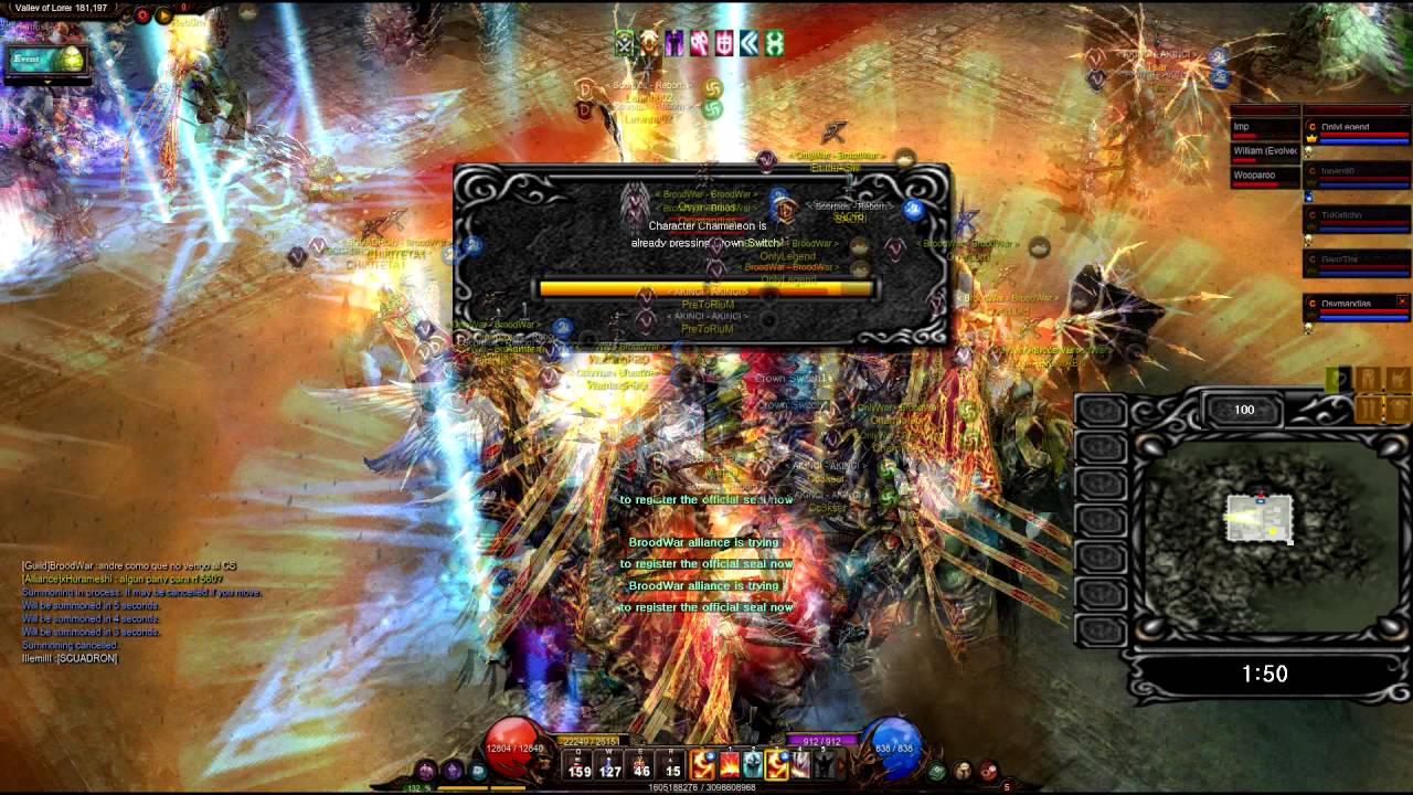 [MU Online] Castle Siege 08/05/16 - YouTube