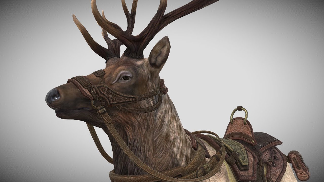 Spiritwalker Pillion Elk ∣ ESO › Mounts › Multi-Rider - YouTube