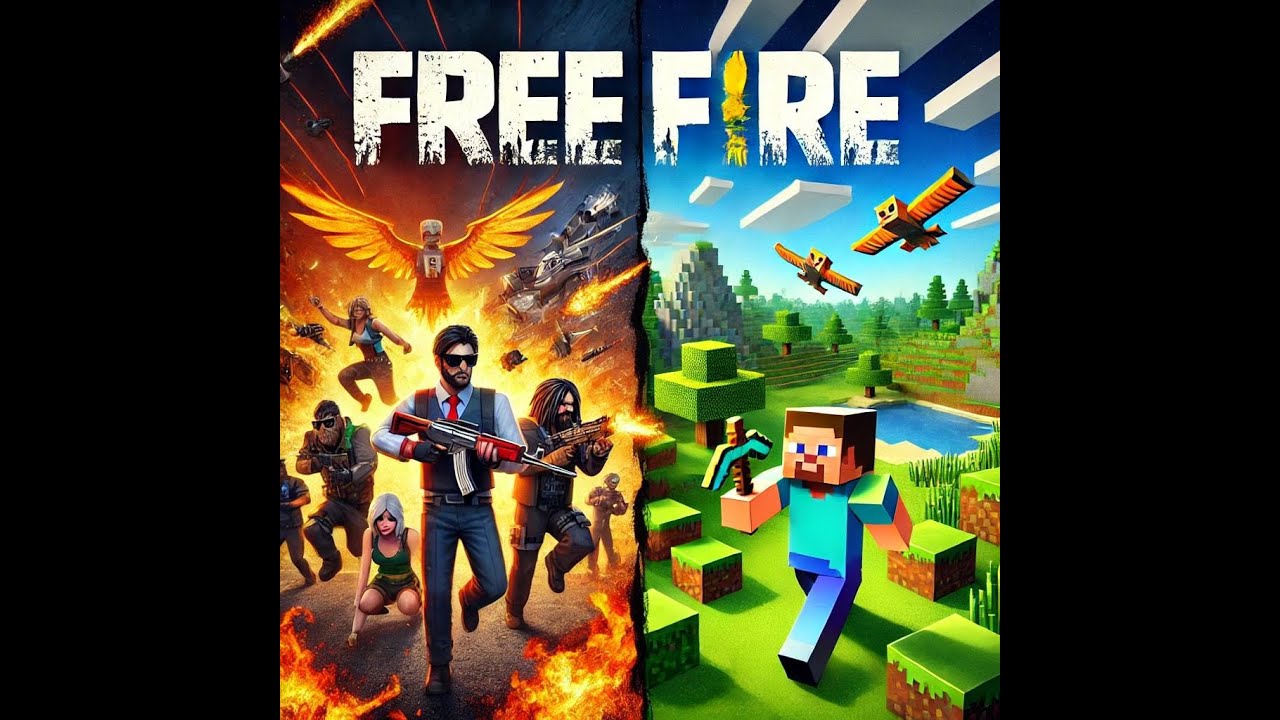 "🔥 LIVE: Minecraft & Free Fire - Ultimate Double Gaming Stream! | Epic ...