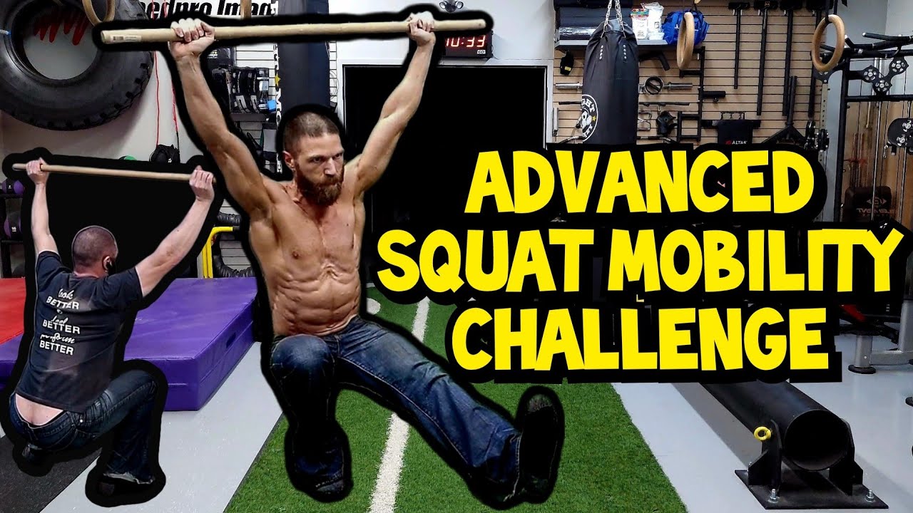 MY SQUAT CHALLENGE: Advanced Squat Mobility Challenge | Overhead Squat ...