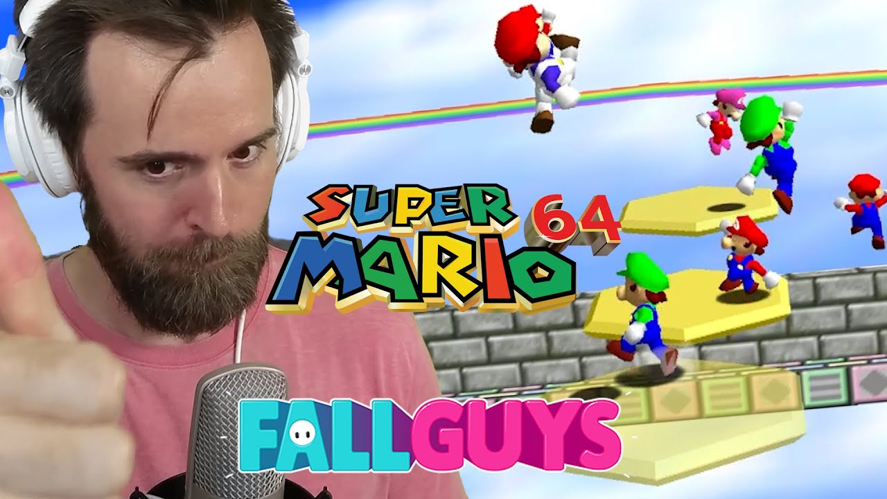 Mario 64 x Fall Guys? This Hexagon Mod is INSANE! - YouTube