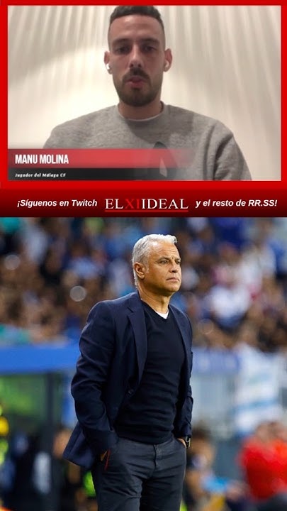🗣️ Manu Molina, jugador del #MálagaCF, sobre la continuidad de Pellicer ...