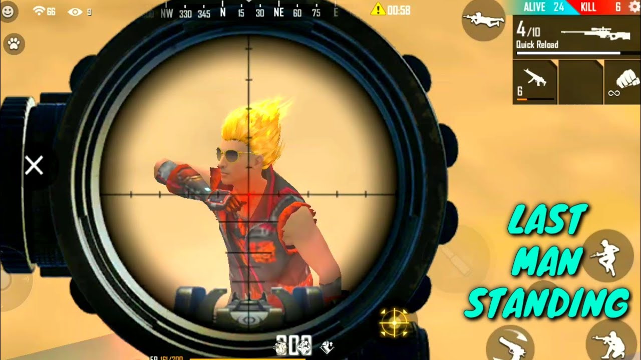 FACTORY CHALLENGE!! FREE FIRE SNIPING FROM THE TOP OF ROOF - KING OF ...