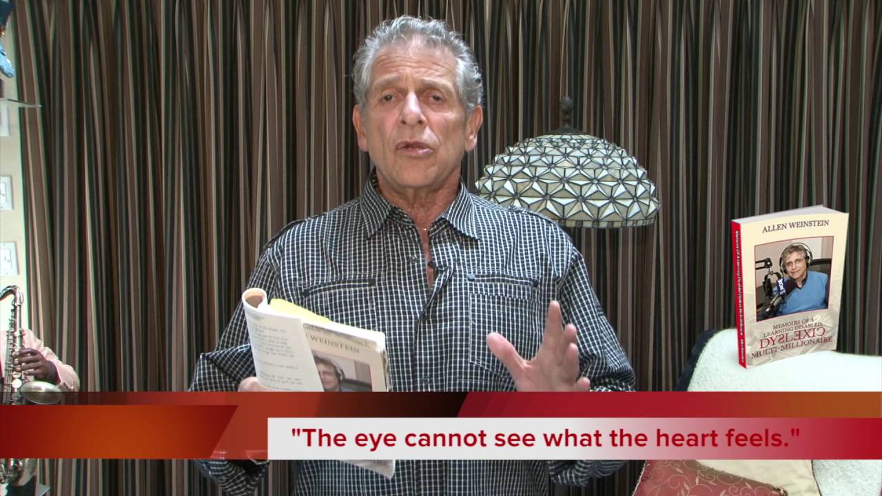 Allen Weinstein - The Eye Cannot See What the Heart Feels - YouTube