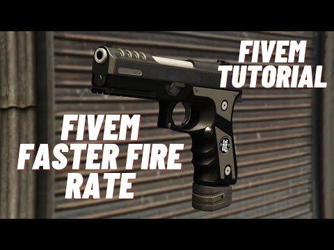 HOW TO GET FASTER FIRE RATE IN FIVEM Works With Combat Pistol,Pistol ...