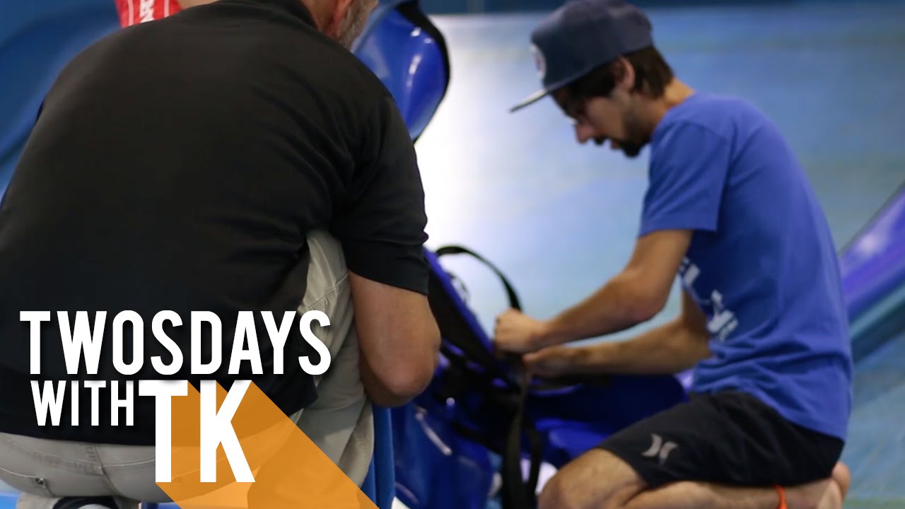 We Broke The Flowrider!!! - YouTube