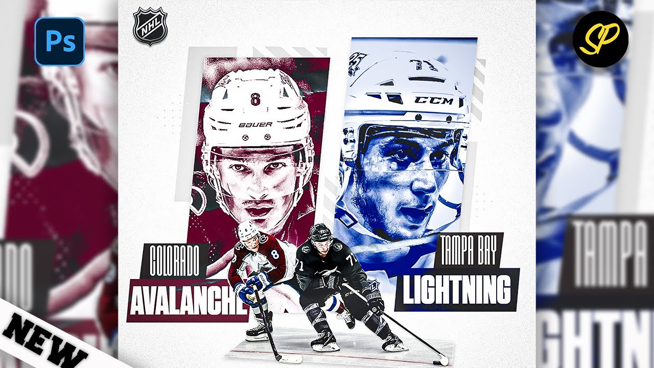 Photoshop Tutorial | Sports Graphic Design | How To Create a Sport ...