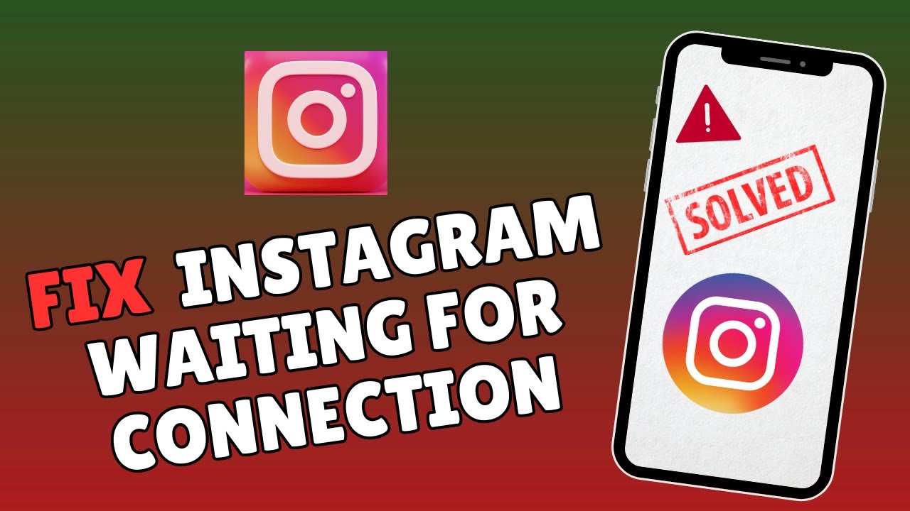 How to Fix Waiting for Connection Instagram 2025? - YouTube