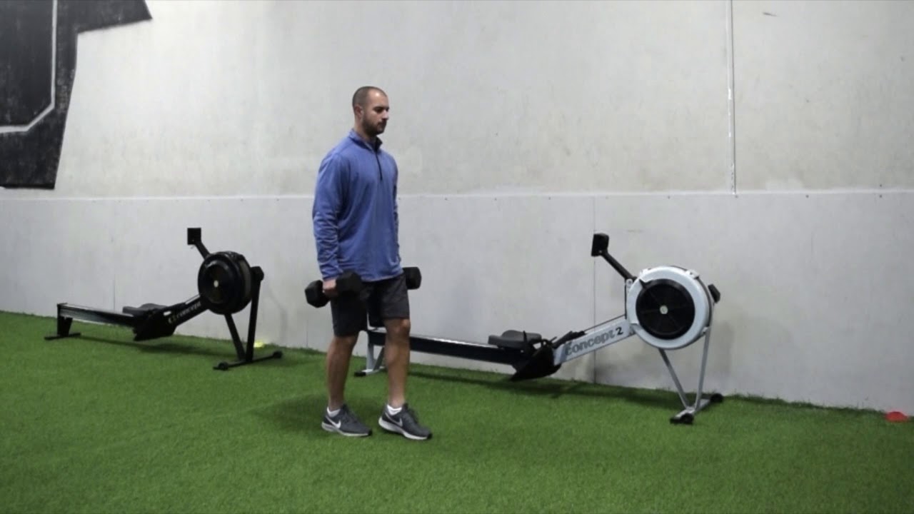 2 Dumbbell Marching - YouTube