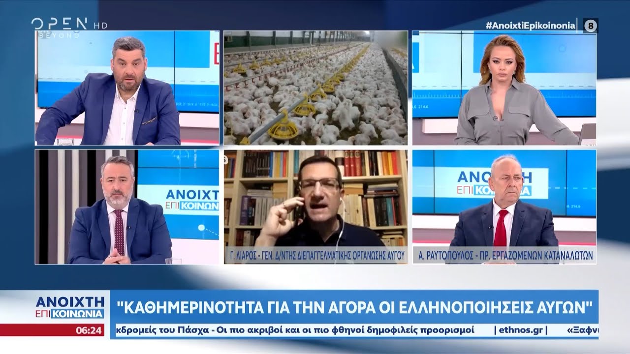 Γεν. Δ/ντης διεπαγγελματικής οργάνωσης αυγού: Καθημερινότητα για την ...