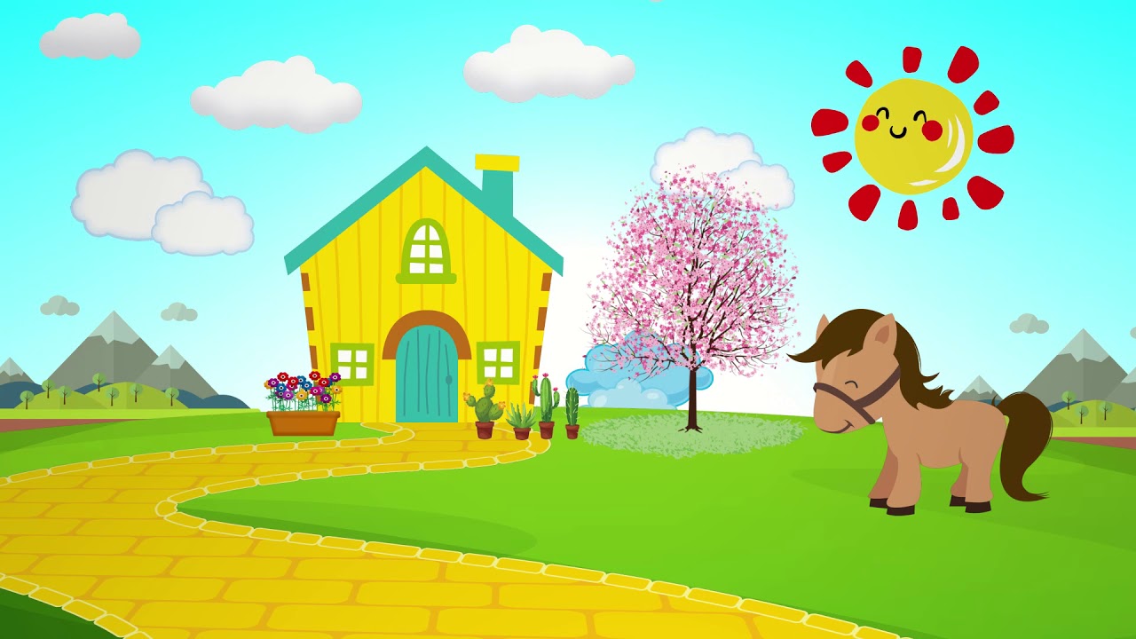 Lindos fondos para videos de YouTube, Animaciones infantiles para ...