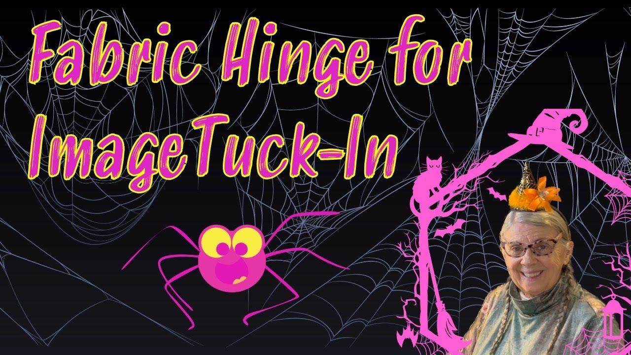 A FABRIC HINGE for my JOURNAL PAGE so I can see BOTH SIDES of a ...