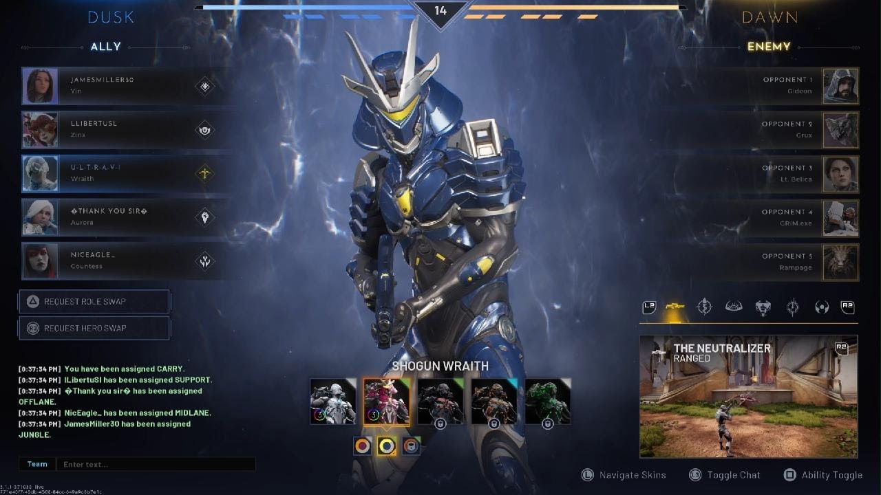 Shogun Wraith | Predecessor - YouTube