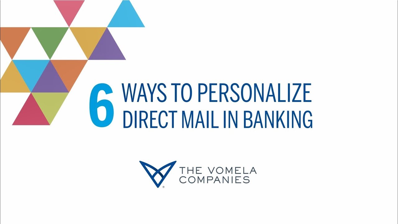 6 Ways to Personalize Direct Mail in Banking - YouTube