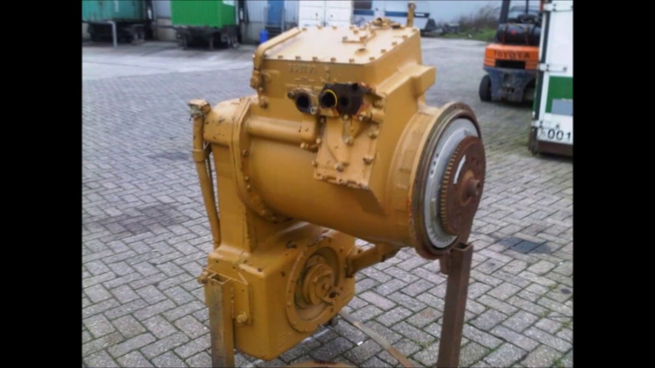 Caterpillar 980B transmission for sale - YouTube