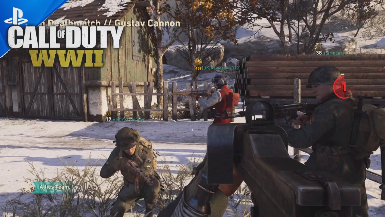 Call of Duty WW2 : Multiplayer Team Deathmatch Gameplay (1080p60FPS ...