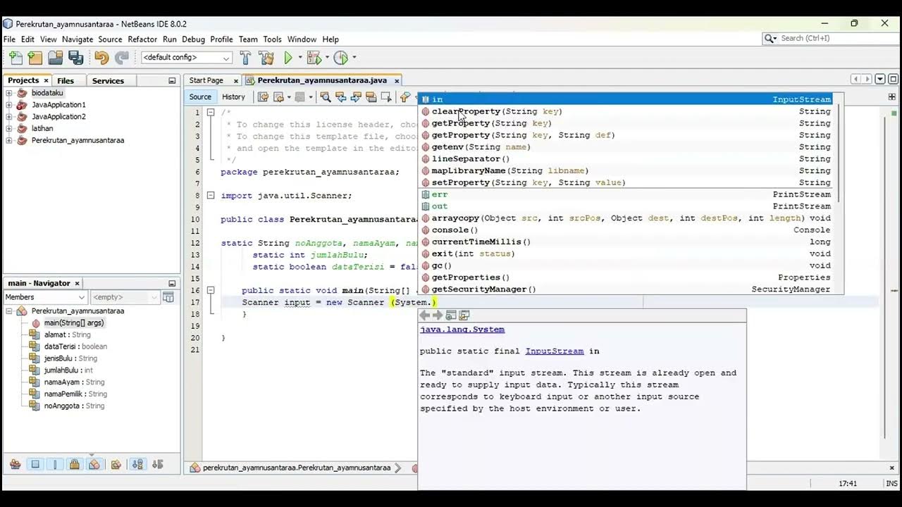 PROGRAM JAVA STRUKTUR KONTROL PERCABANGAN - YouTube