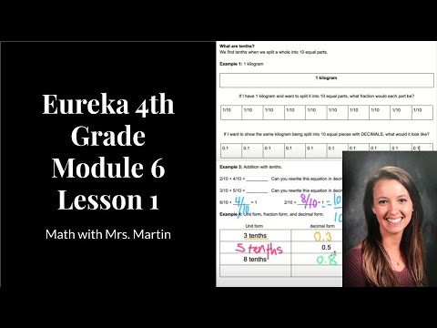 Eureka 4th Grade Math: Module 6 Lesson 1 - YouTube