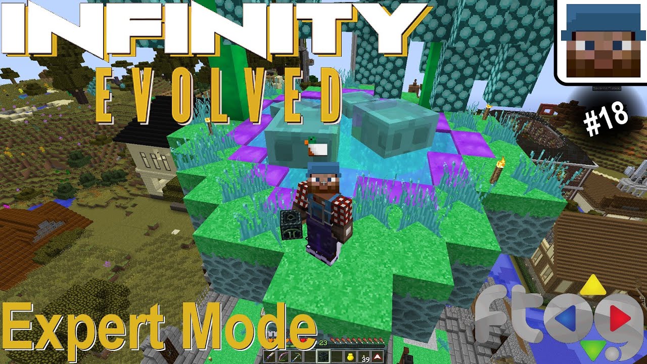 FTOG Expert Infinity #18 - Ender Quarry and Pranked - (FTB Infinity Evolved expert mode Let's ...