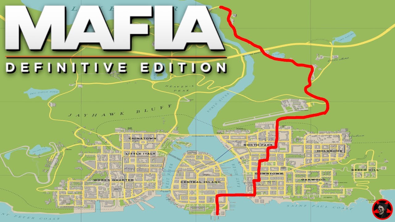 Driving Across the Map of Mafia: Definitive Edition as Fast as I can ...
