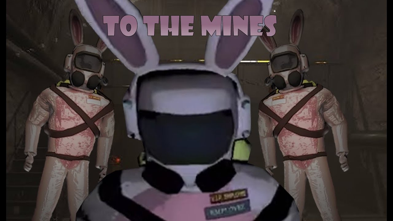 the bunny cult goes to the mines - YouTube