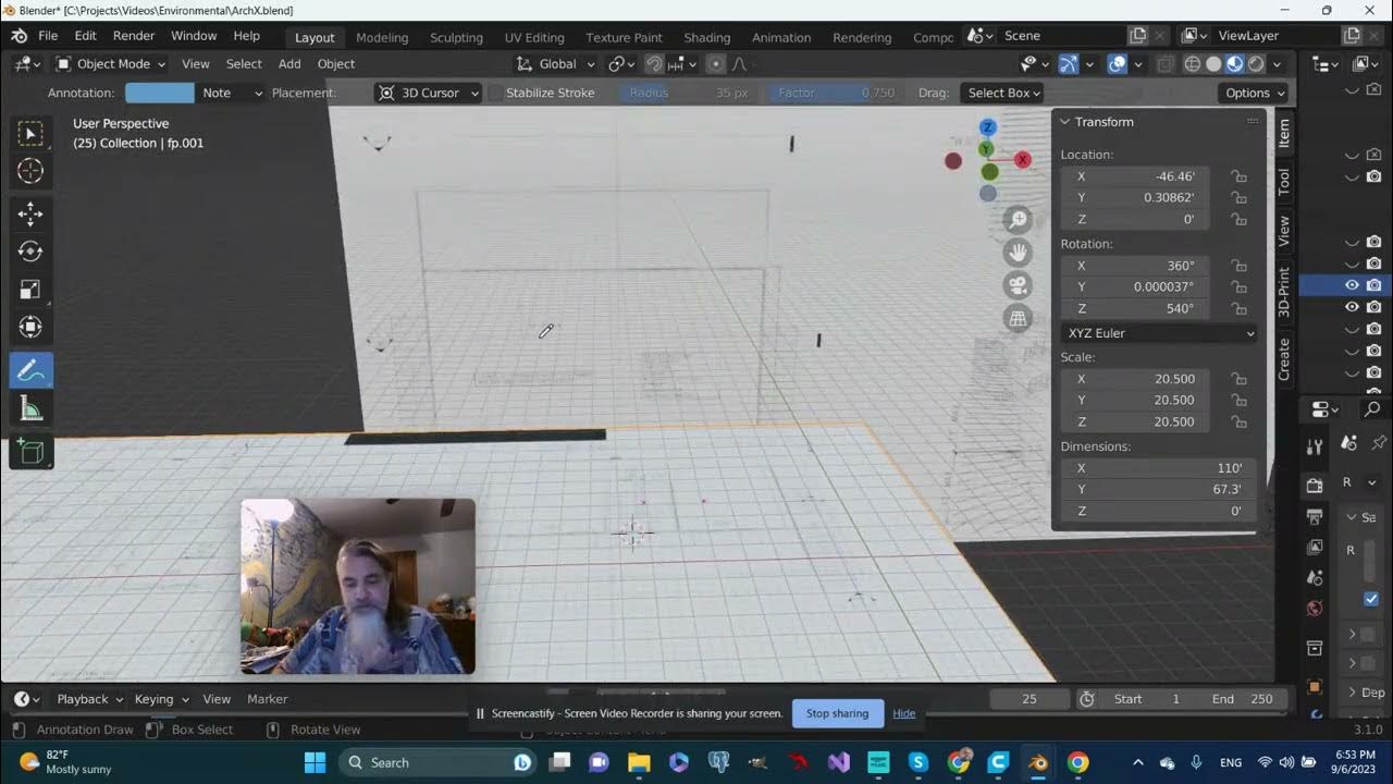 Blender Annotation for Floor Plans - YouTube