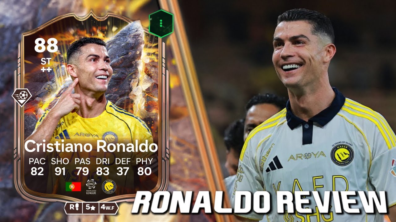 FC 26 | 88 CRISTIANO RONALDO CORNERSTONES PLAYER REVIEW | THE GOAT 🐐 ...