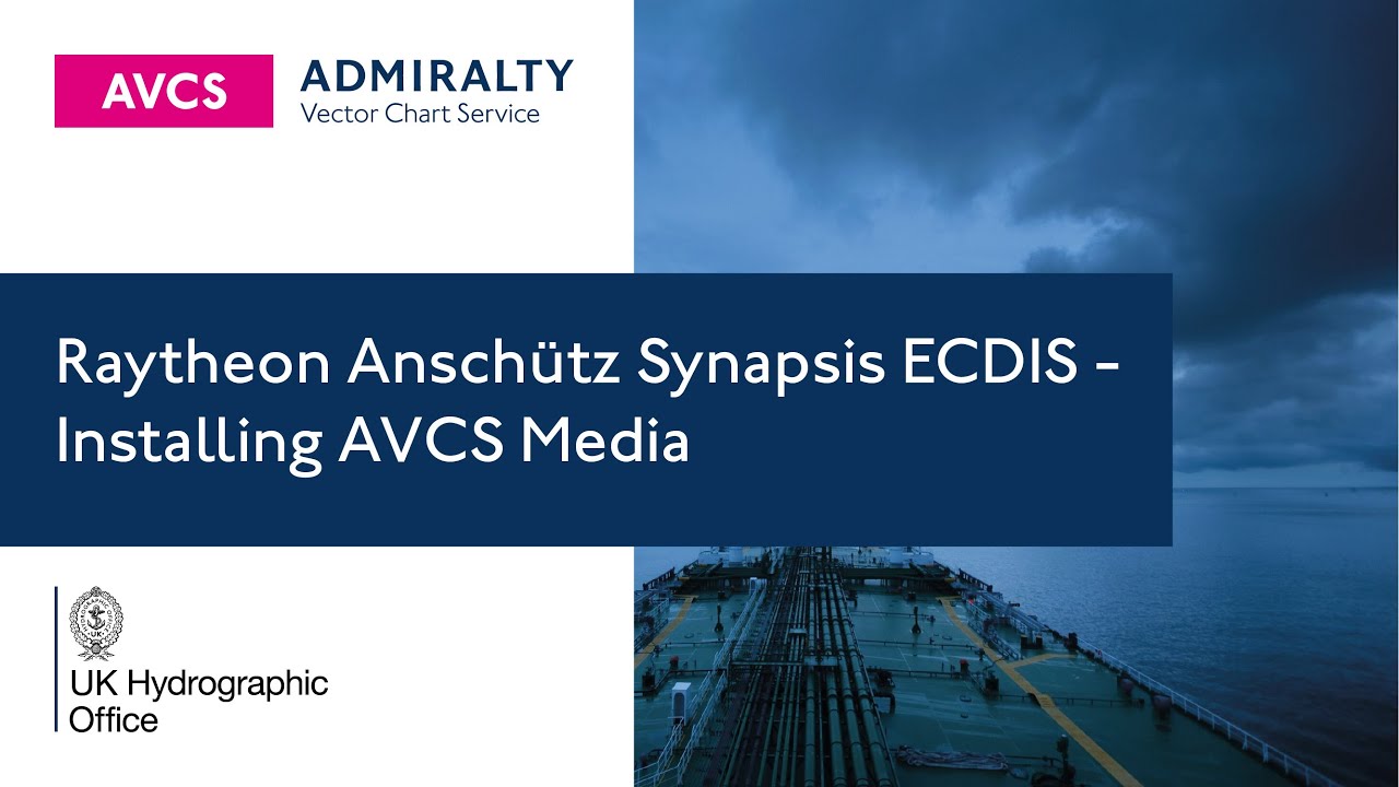 Raytheon Anschütz Synapsis ECDIS - Installing AVCS Media - YouTube