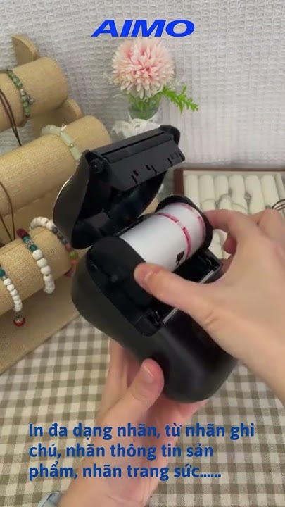 Máy in nhãn nhỏ gọn M220 của AIMO - nhỏ gọn nhưng mạnh mẽ với khả năng in đa dạng #m220 #aimo ...
