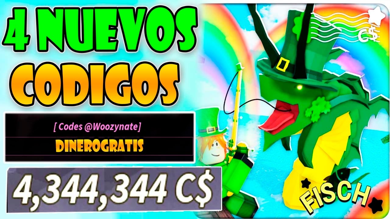 TODOS LOS CÓDIGOS DE FISCH EN MARZO 2026 - ROBLOX FISCH - YouTube