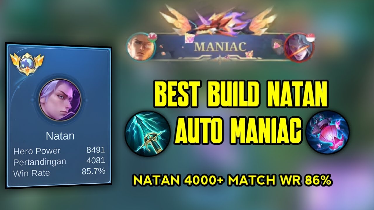 BEST BUILD NATAN TOP GLOBAL - ITEM TERSAKIT NATAN - BUILD AND EMBLEM ...