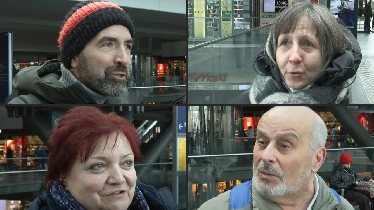 Ohne Maske in der Bahn - Reisende sind froh | AFP - YouTube