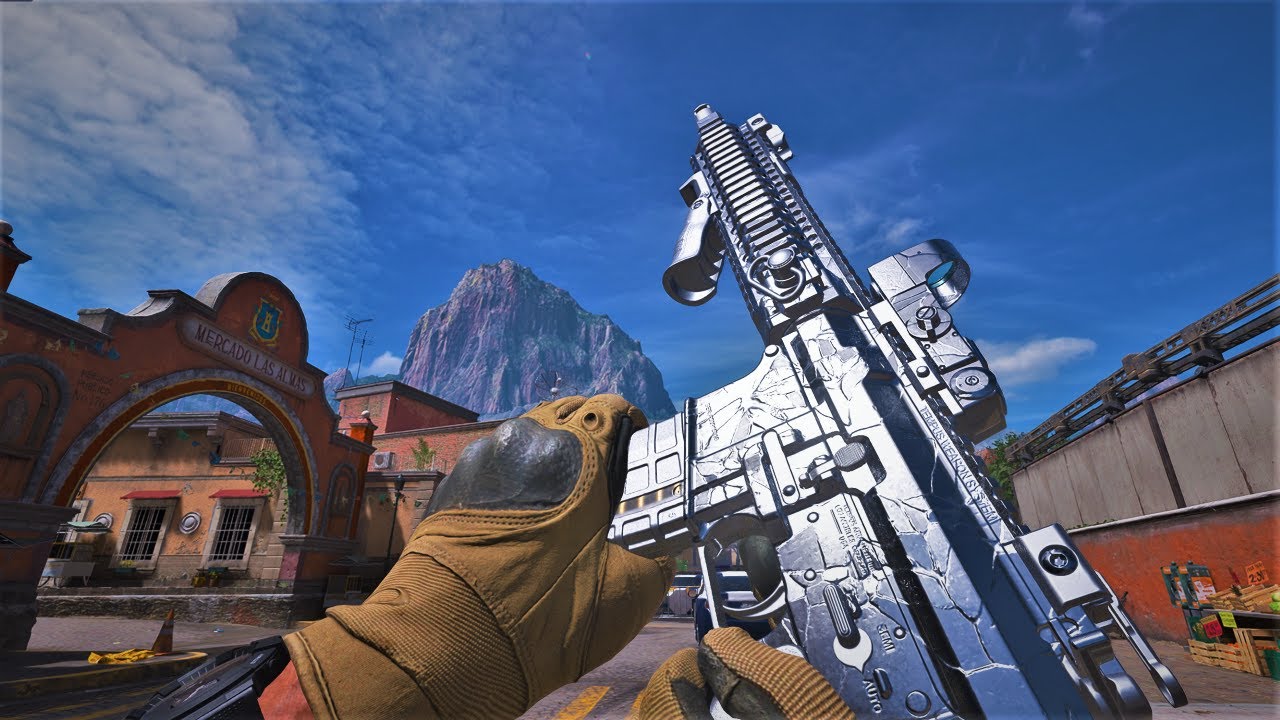 Running with the SHINY GUN - MODERN WARFARE 2 - YouTube