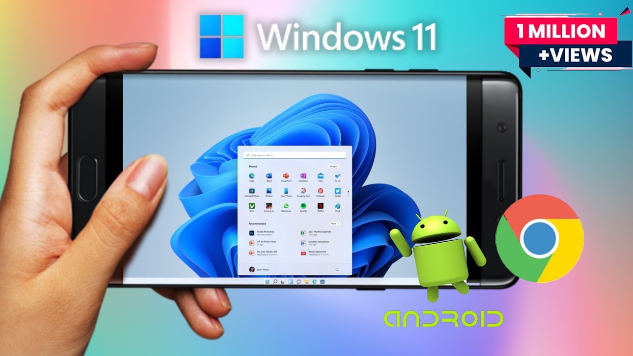 Windows 11 on Android [without root] using limbo x86 - YouTube