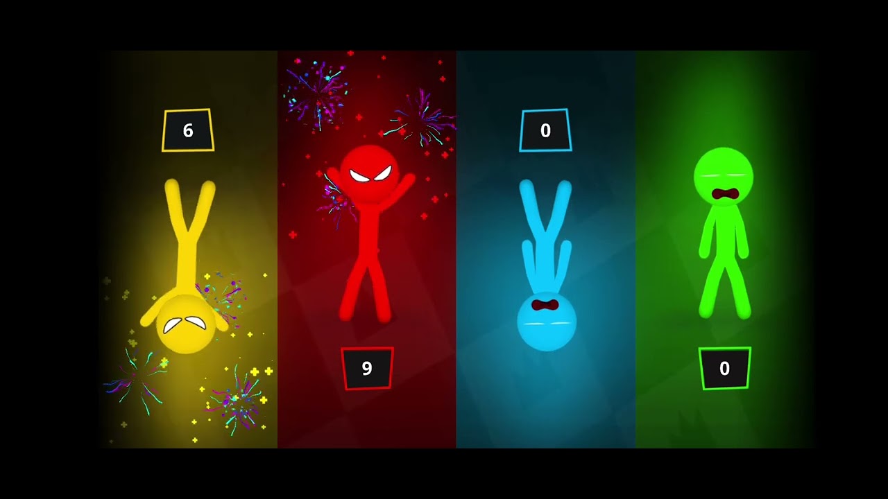 Stickman Party Tournament (Playing 54 Tank Battles) | Stickman Party ...