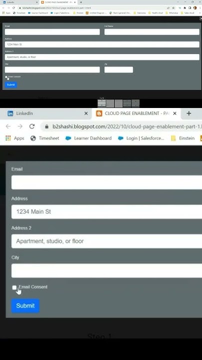 Consent Collection from Custom Preference Center #Subscription #sfmc - YouTube