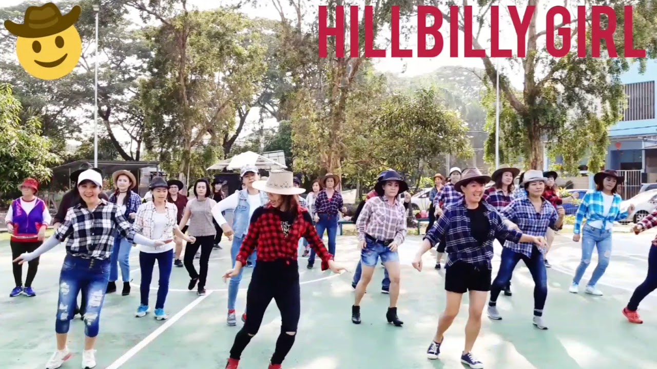 HILLBILLY GIRL - Line Dance - YouTube