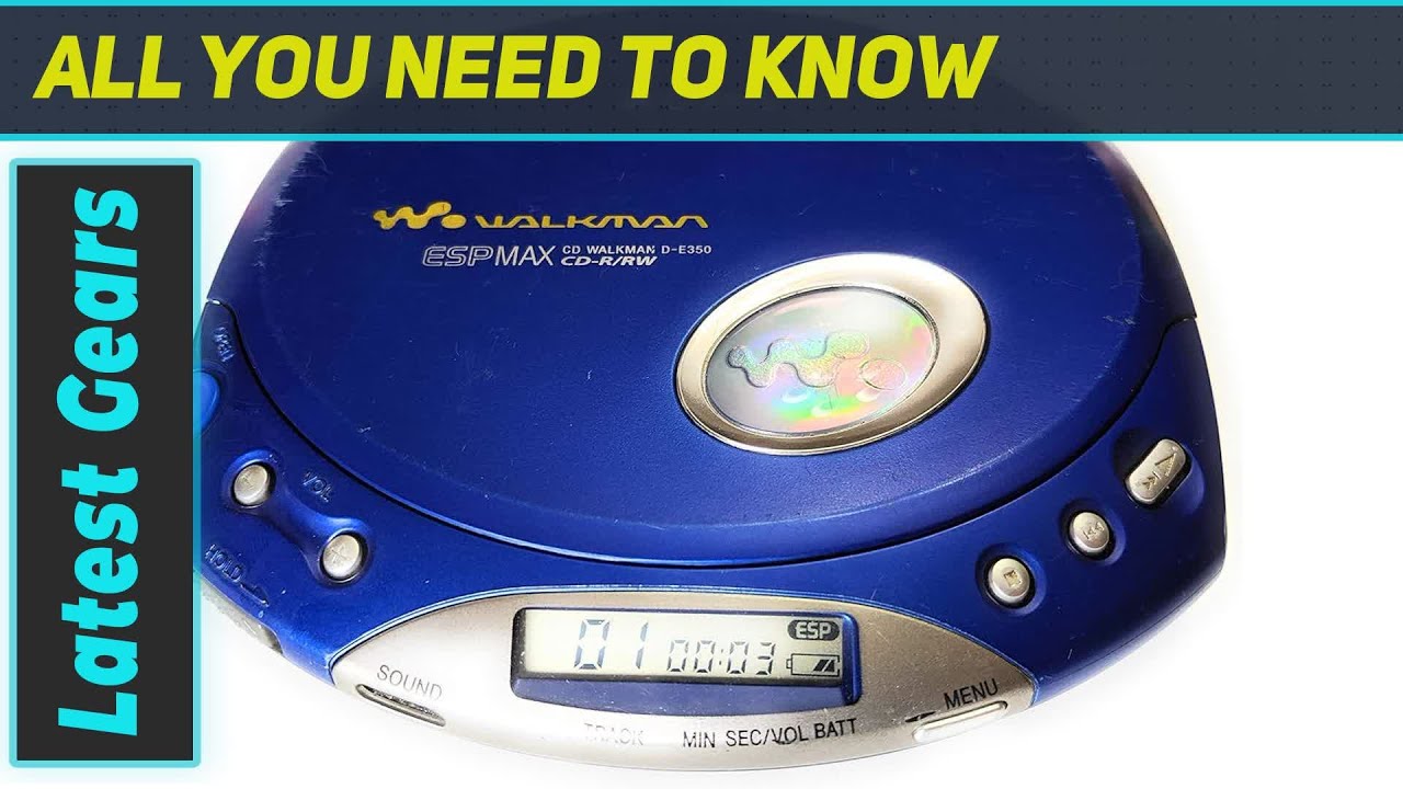 Sony D-E350 PSYC CD Walkman: Experience the Ultimate Portable Music ...