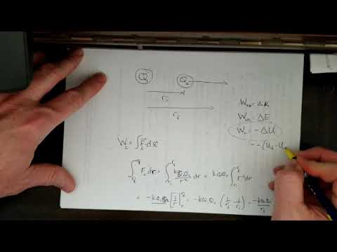 PHY 252 Derivation of Electric Potential Energy Formula 20200512 103009 ...