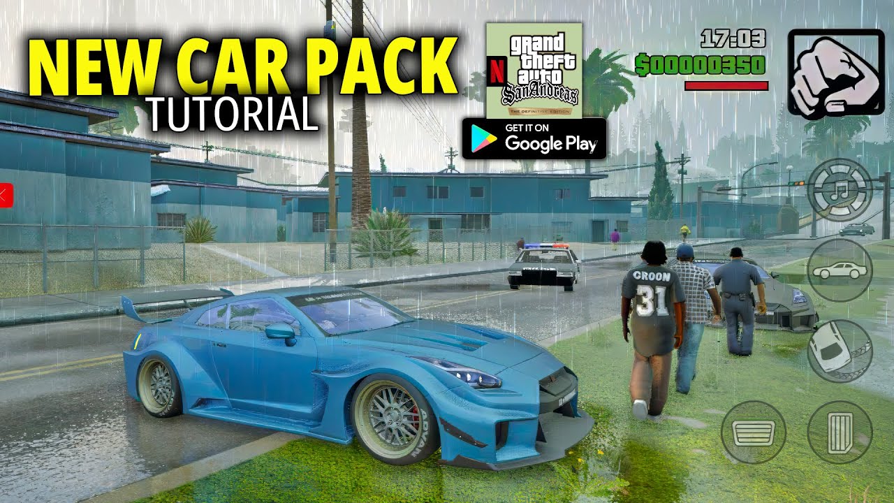NEW GTA SA Definitive Edition Cars Pack for Mobile | Ultra Realistic ...