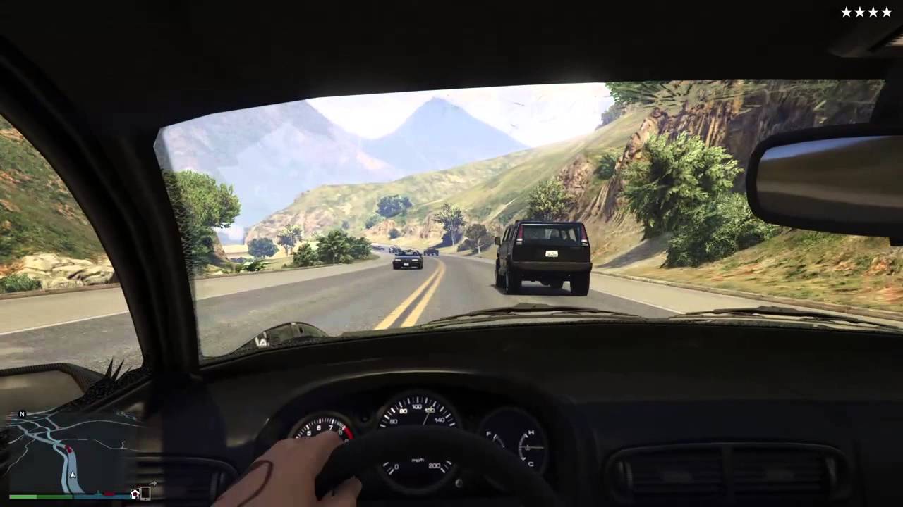 GTA V PS4 Police Chase - YouTube