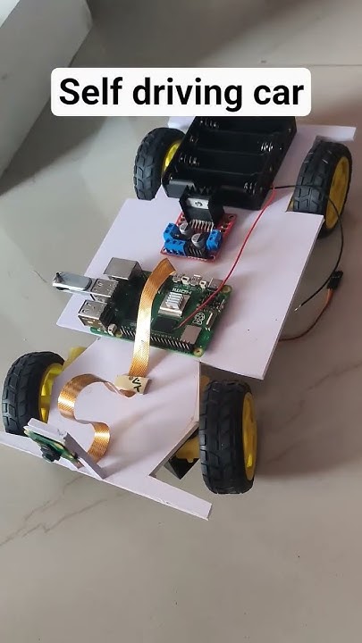 self driving car using raspberry pi 5 with camera #automobile #autonomousvehicles #autonomouscar ...