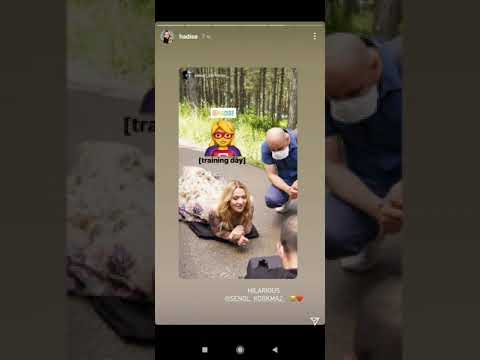 Hadise Hay Hay klibinin backstage |kamera arkası fotoğrafları