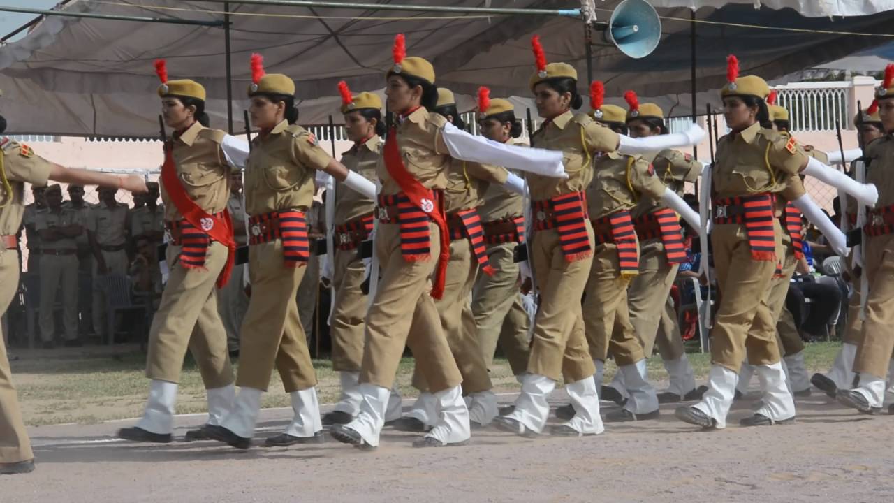 70Th Independence Day Parade by Rajasthan Police ,RAC POLICE - YouTube