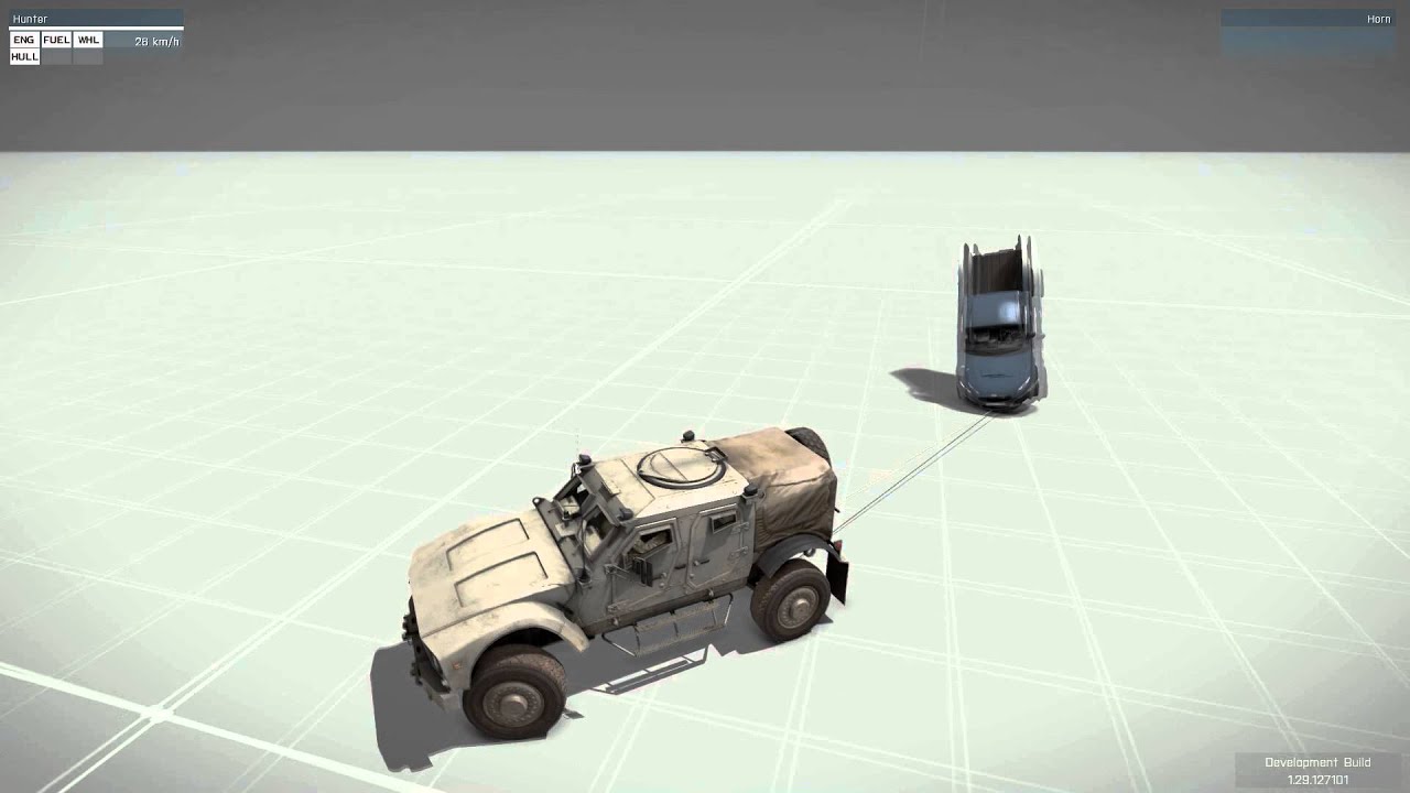 Arma 3 - Hyper Realistic Physics Rope Vehicle Towing - YouTube