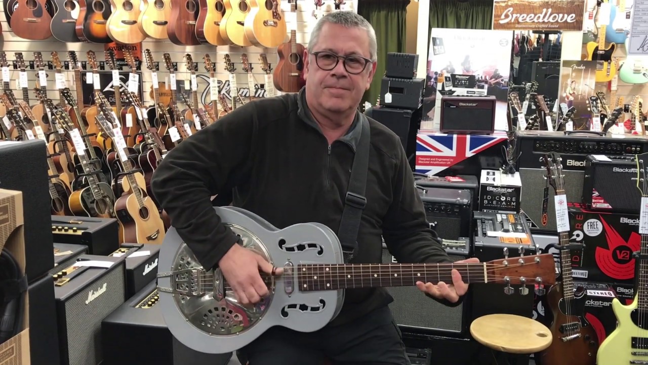 1930's Fiddle Edge Dobro M-32 Resonator Restoration - YouTube