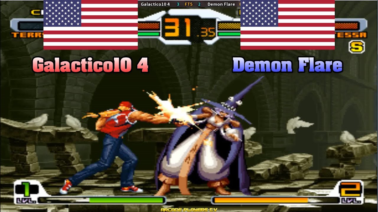 SNK vs. Capcom: SVC Chaos Galactico10 4 (Usa) vs Demon Flare (Usa ...