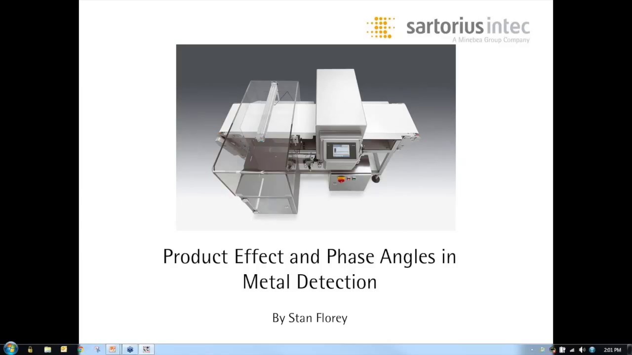 Metal Detector Minebea Intec - YouTube