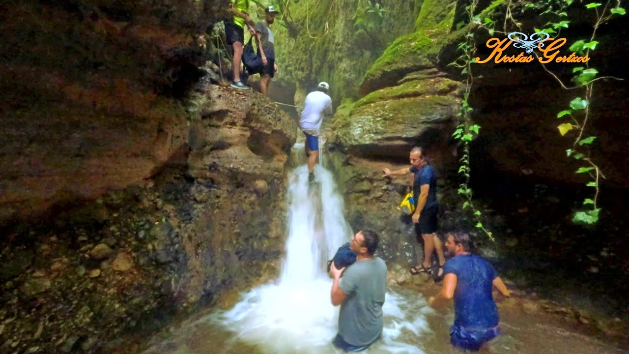 ΦΑΡΑΓΓΙ ΣΙΠΡΕΝΗ, ΠΛΗΡΗΣ ΔΙΑΣΧΙΣΗ, ΗΛΕΙΑ (DRONE). SIPRENI GORGE, ELIS ...