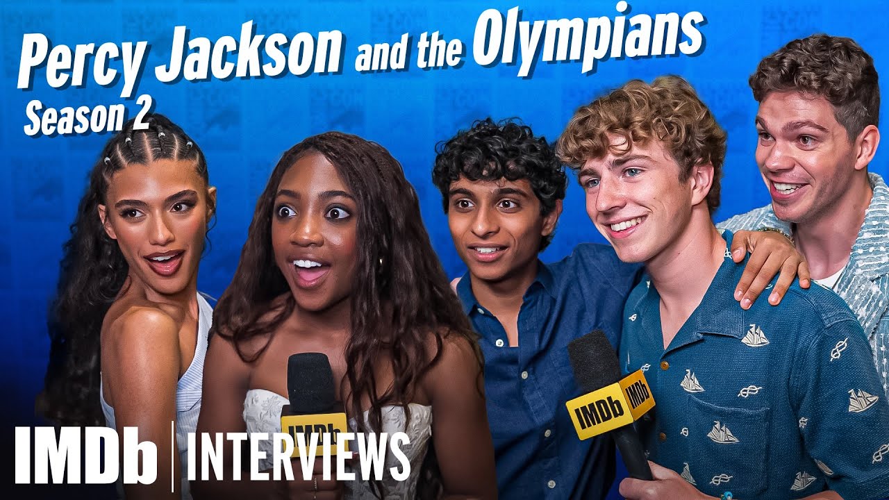 PERCY JACKSON and the Olympians Stars Tease Season 2 Stunts | IMDb ...